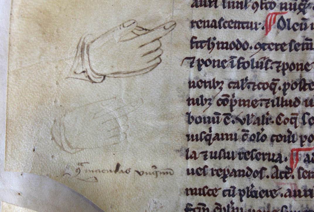 Helping Hands on the Medieval Page | medievalbooks