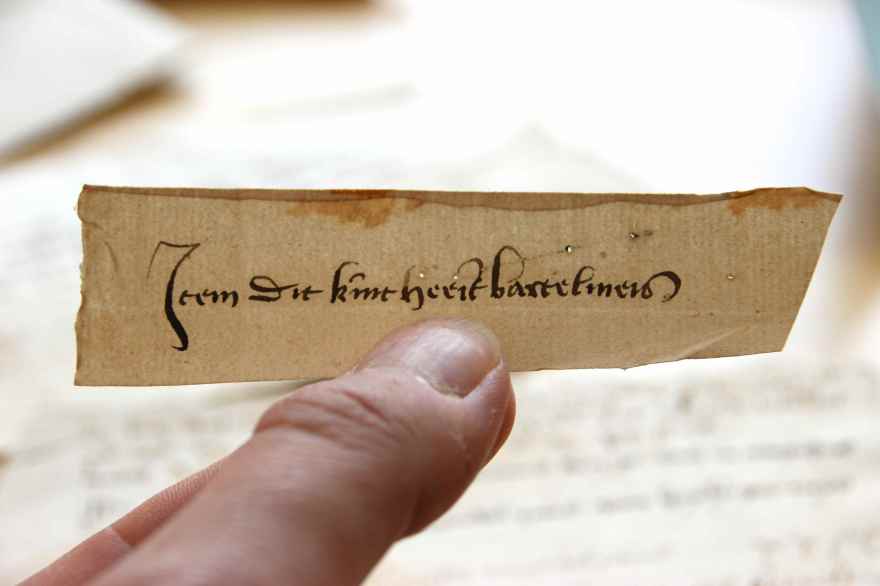Rare Medieval Name Tags | medievalbooks